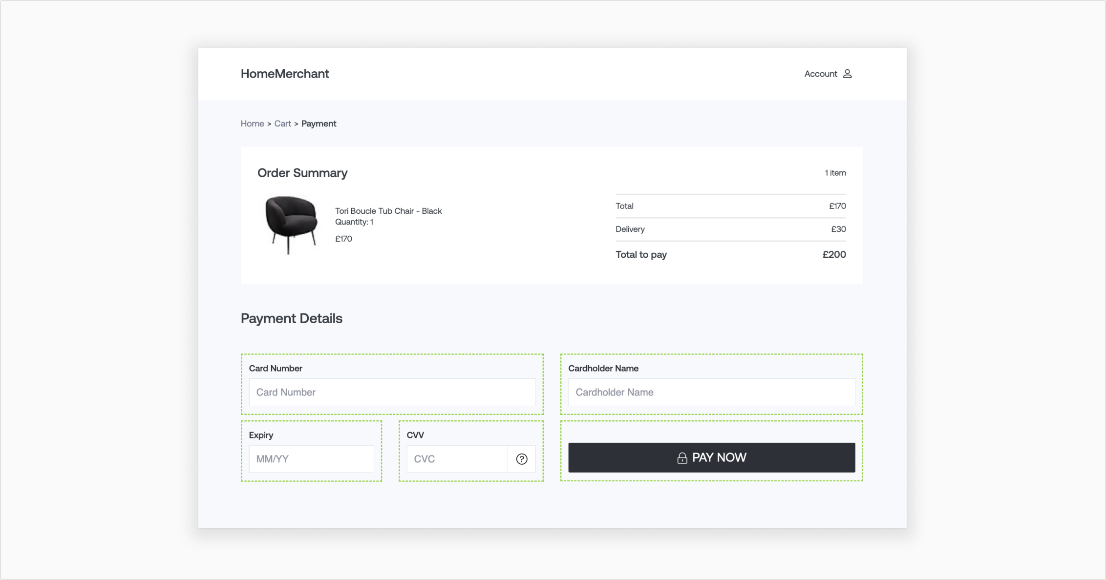 Hosted Fields - Overview | BOIPA Ireland